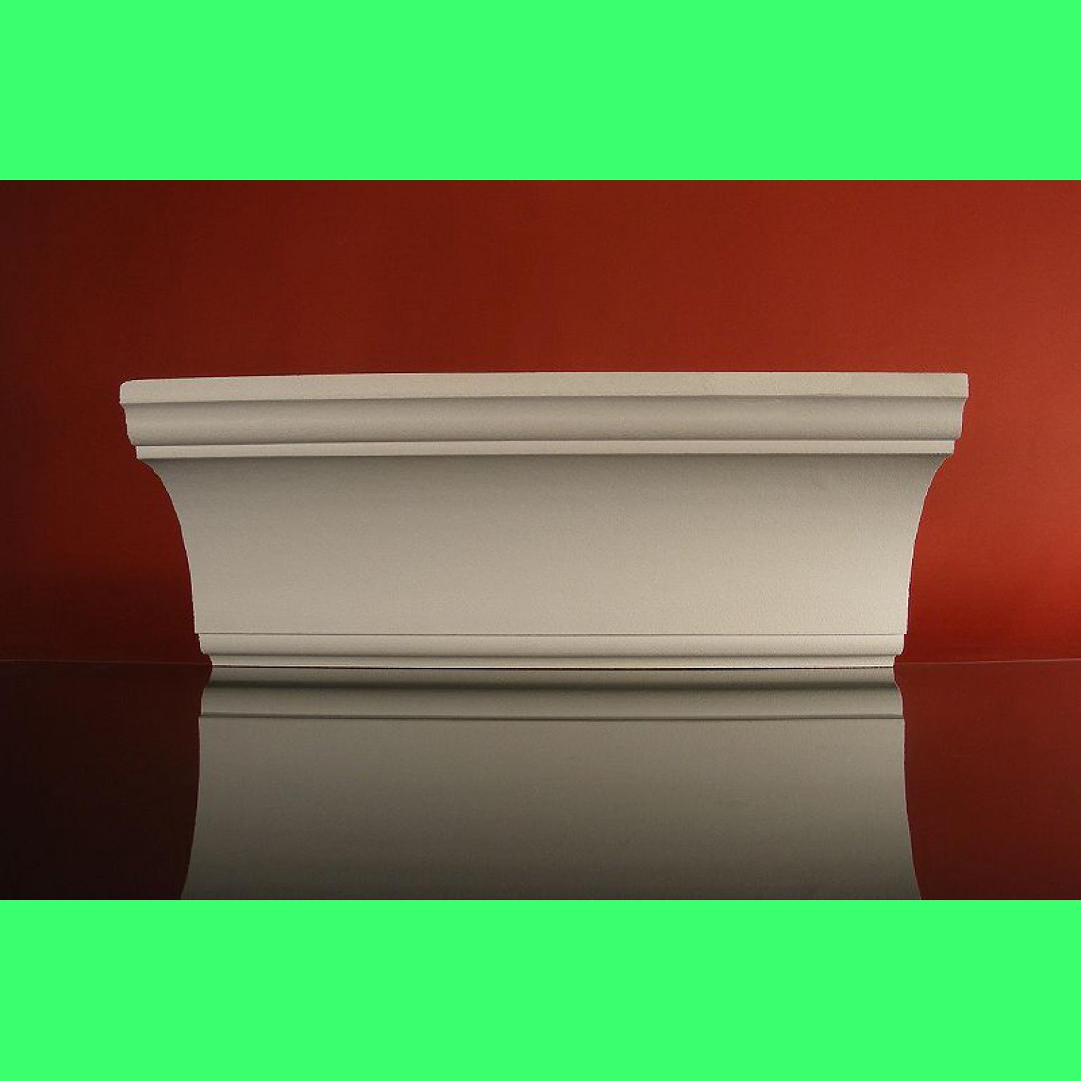 Gesimse Styropor für fassade - Architektur Dachgesims Streifen